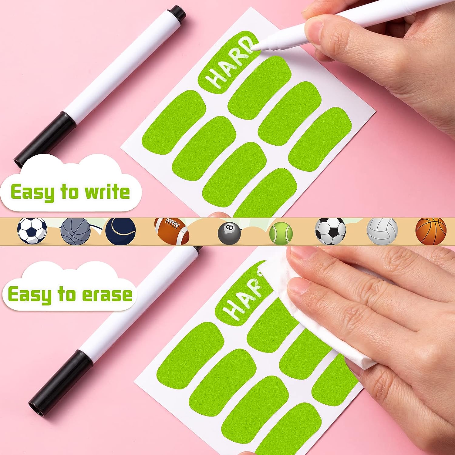 Cheerleading Write-on Eye Black – Dos Yahoos Print Co.